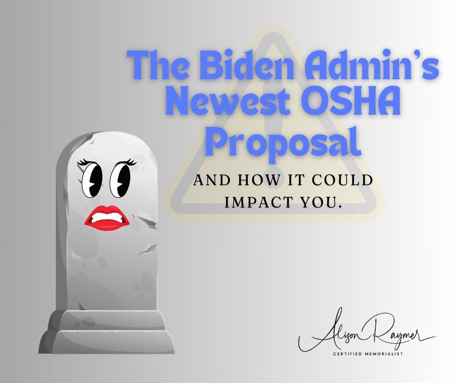 The Newest OSHA Proposed Rule: How it Could Impact YOU. - Alison Raymer